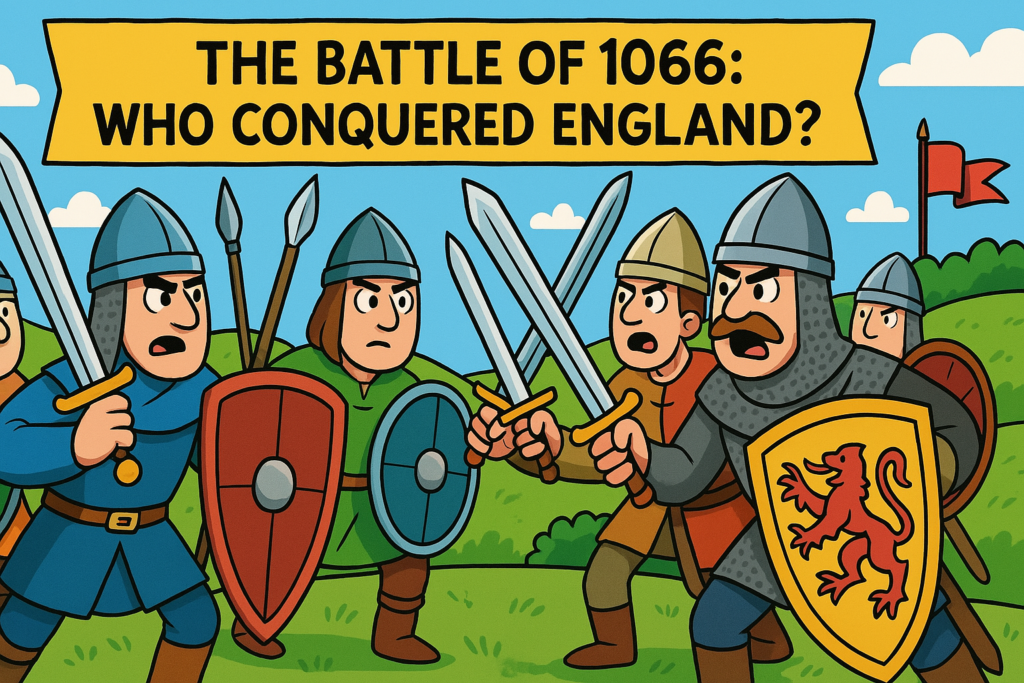 The Battle of 1066: Who Conquered England? - Lenara Learning