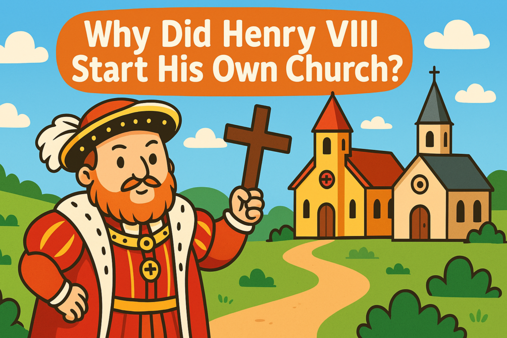 Why Did Henry VIII Start His Own Church? (Lesson Plan) - Lenara Learning