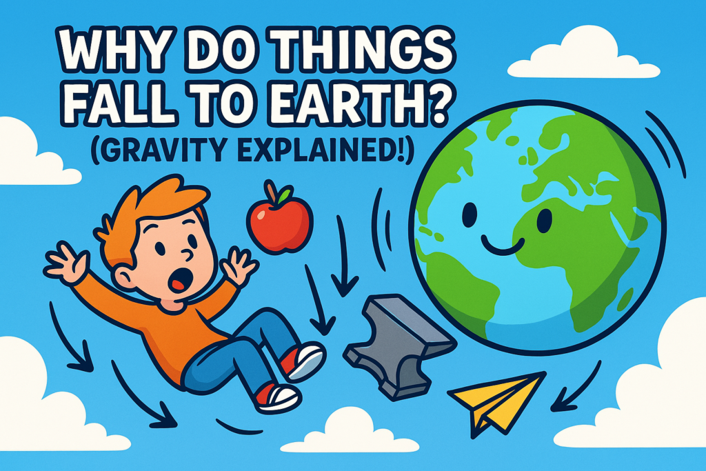 Why Do Things Fall to Earth? (Gravity Explained!) - Lenara Learning