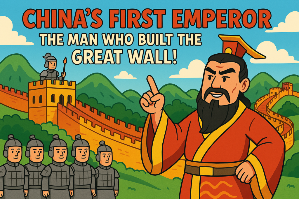 China’s First Emperor: The Man Who Built the Great Wall! - Lenara Learning