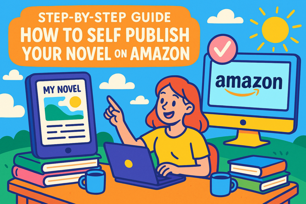 Step-by-Step Guide: How to Self Publish Your Novel on Amazon (Lesson Plan) - Lenara Learning