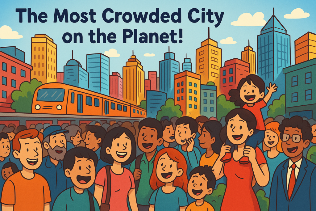The Most Crowded City on the Planet! - Lenara Learning