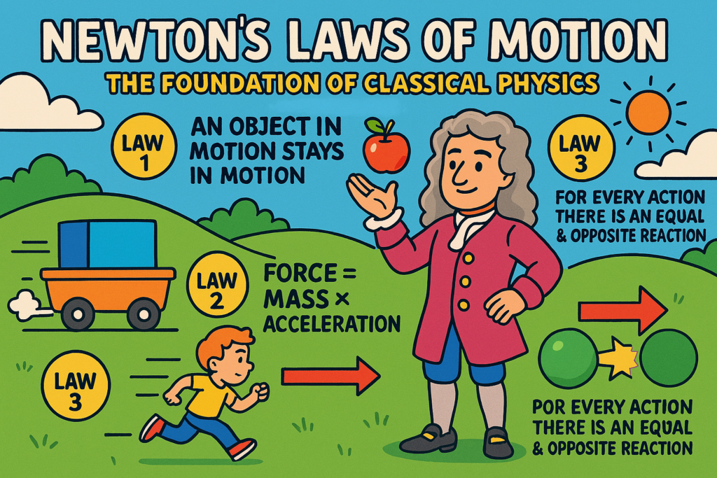 Newton's Laws of Motion: The Foundation of Classical Physics (Lesson ...