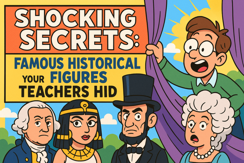 Shocking Secrets: Famous Historical Figures Your Teachers Hid (Lesson Plan) - Lenara Learning