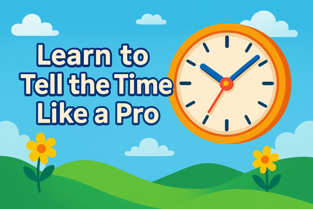 Learn to Tell the Time Like a Pro (Lesson Plan) - Lenara Learning