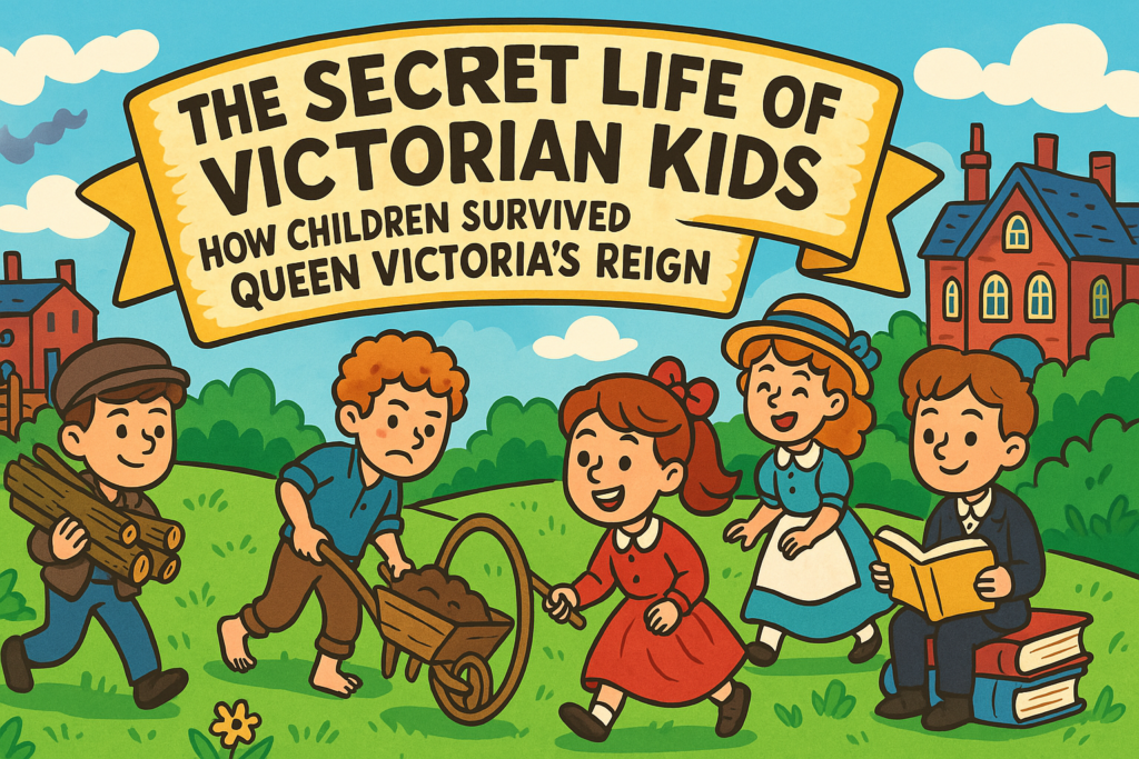 The Secret Life of Victorian Kids: How Children Survived Queen Victoria's Reign - Lenara Learning
