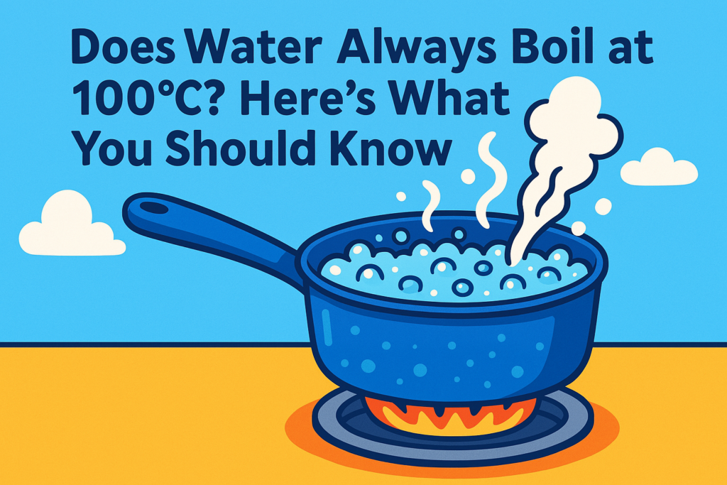 Does Water Always Boil at 100°C? Here’s What You Should Know (Lesson ...